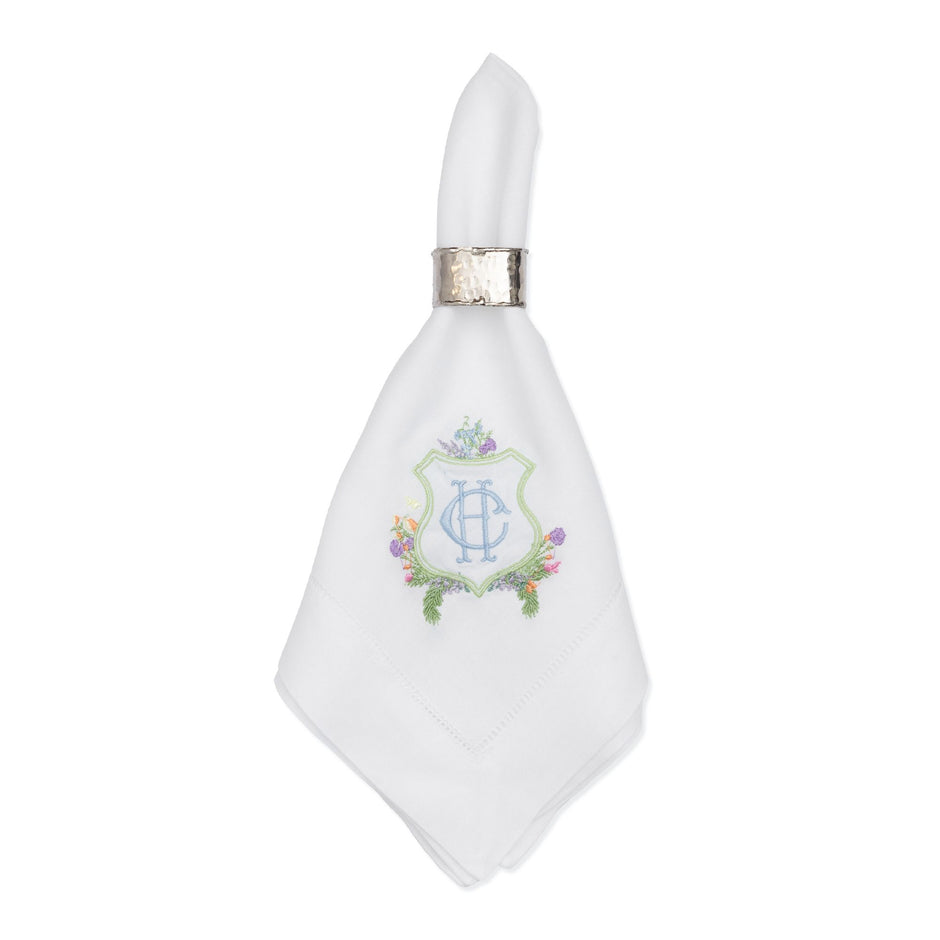 Custom Embroidered Napkins – Threads & Honey