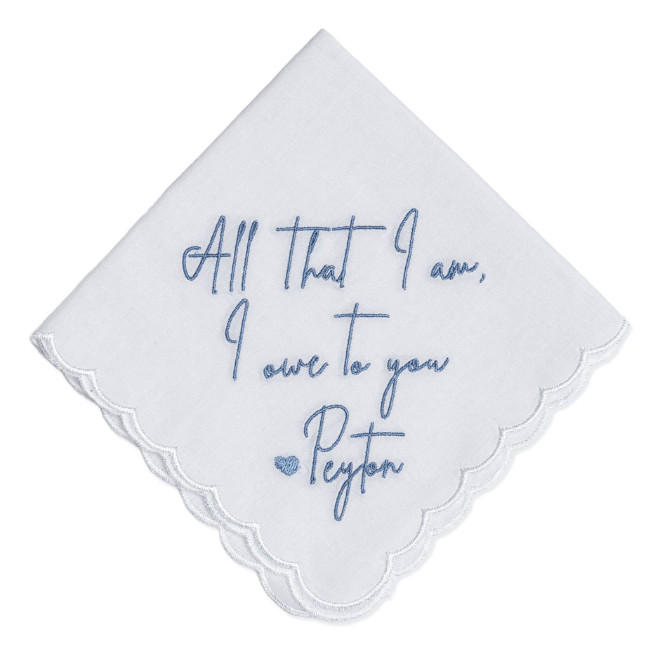 Custom Embroidered Handkerchiefs – Threads & Honey