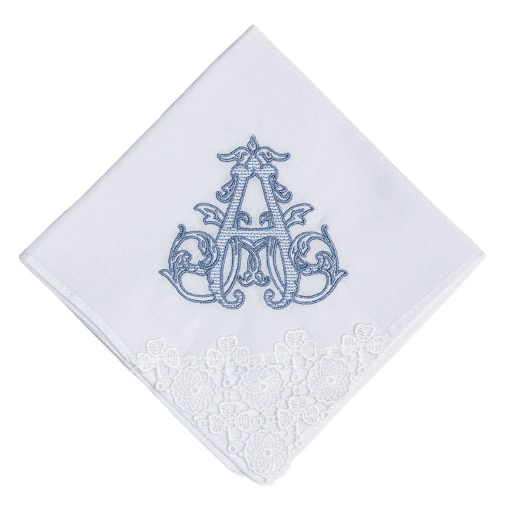 Luxury Embroidered & Monogram Handkerchiefs Collection