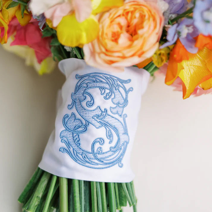 Embroidered Bouquet Wraps | Monogrammed & Bridal Styles