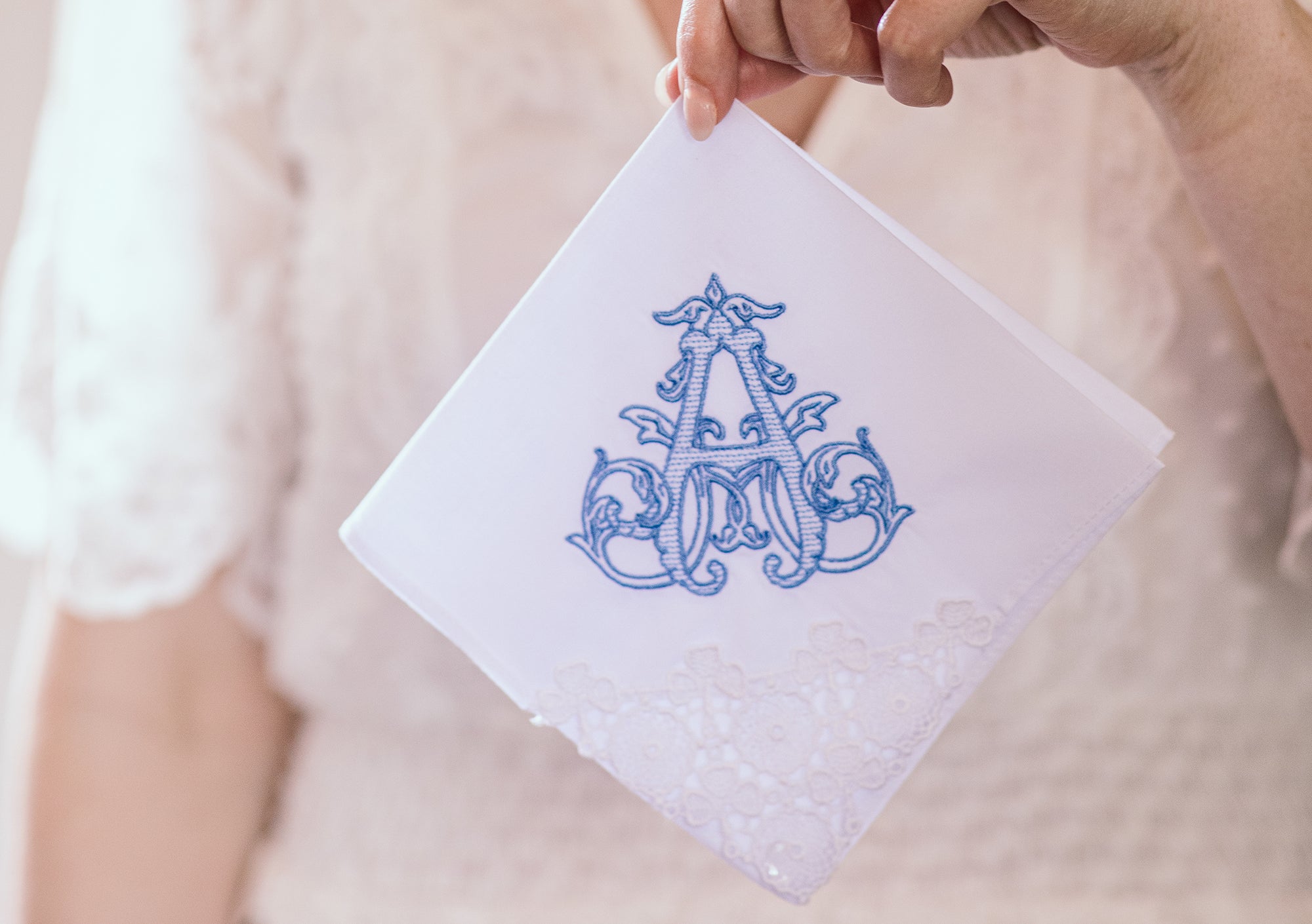 Custom Embroidered Handkerchiefs – Threads & Honey