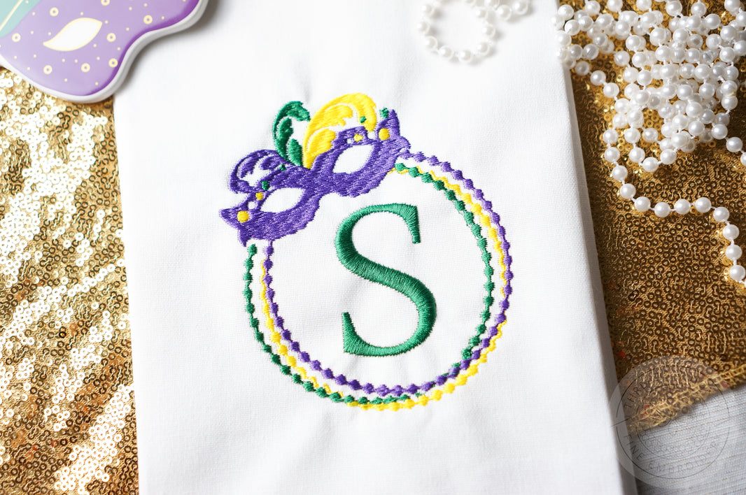 Embroidered Mardi Gras Napkins & Towels – Threads & Honey
